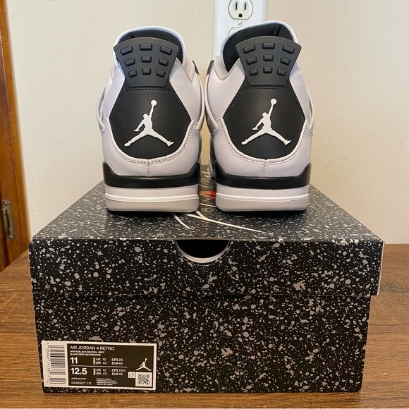 Jordan | Shoes | Mens Air Jordan 4 Retro Military Black 1m Dh6927111 ...